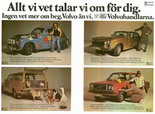 Cool Volvo Adverts
