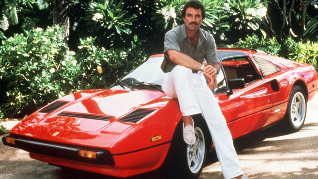 Magnum PI’s famous red Ferrari 308 GTS - Influx